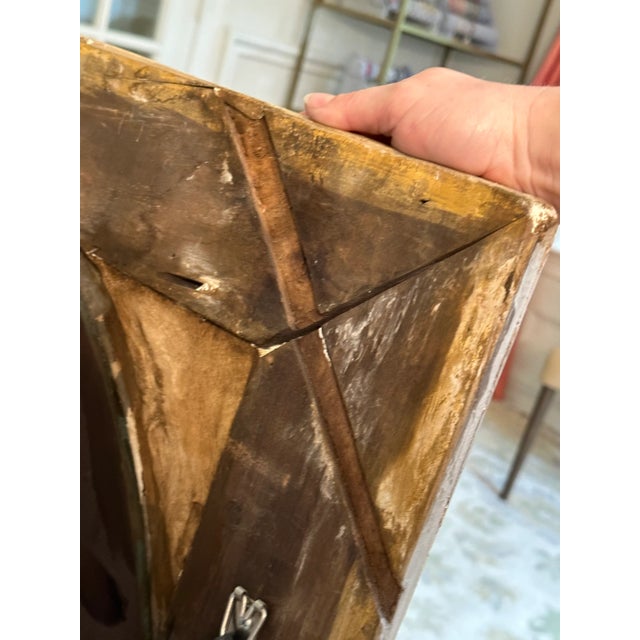 Late 18th Century French Gilt Oak and Acorn Carved Framed Mirror | Chairish