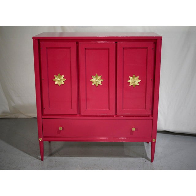 Mid-Century Modern Chest Pink With Star Shape Hardware by Basic Witz ...