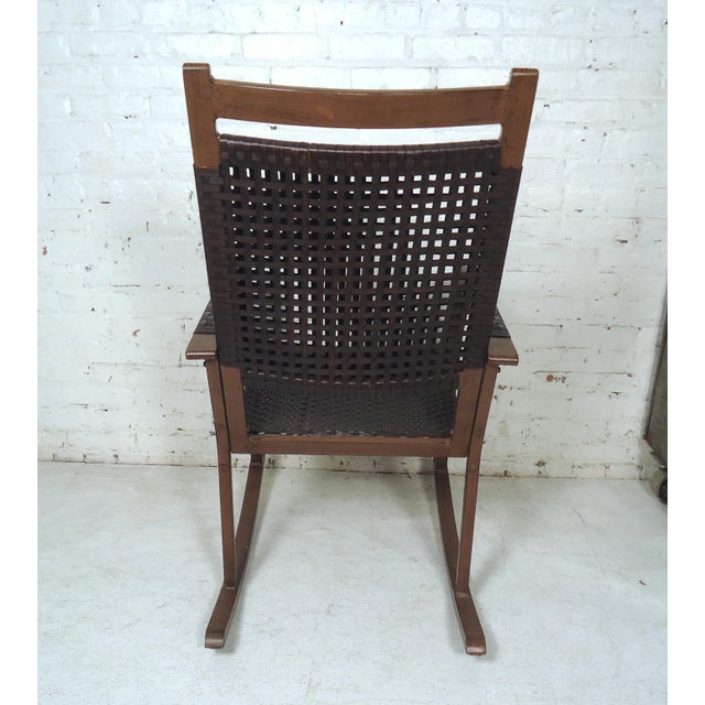 Mid Century Modern Style Rocker | Chairish