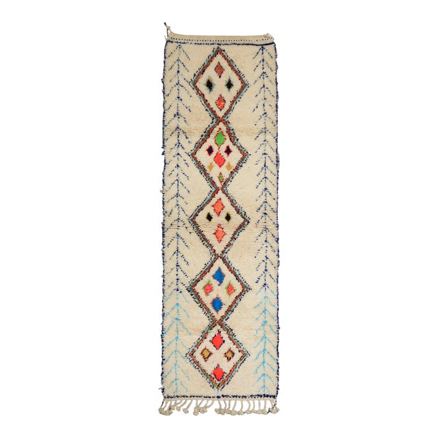 Moroccan Berber Runner-2′11″ × 9′3″ | Chairish