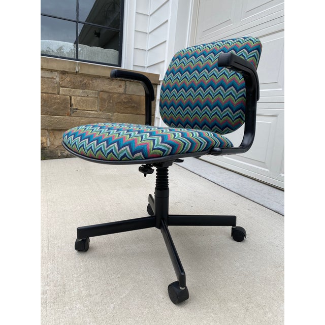 1980s Reupholstered Office Chair by Stylex, Inc. In Mid-Century Modern ...