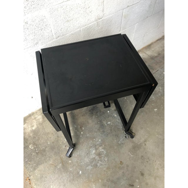 Vintage1970s Ibm Electric Typewriter on Rolling Steel Drop Leaf Cart ...