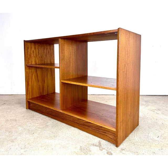 Mid Century Danish Modern Style Teak Stereo / Media / Entertainment ...