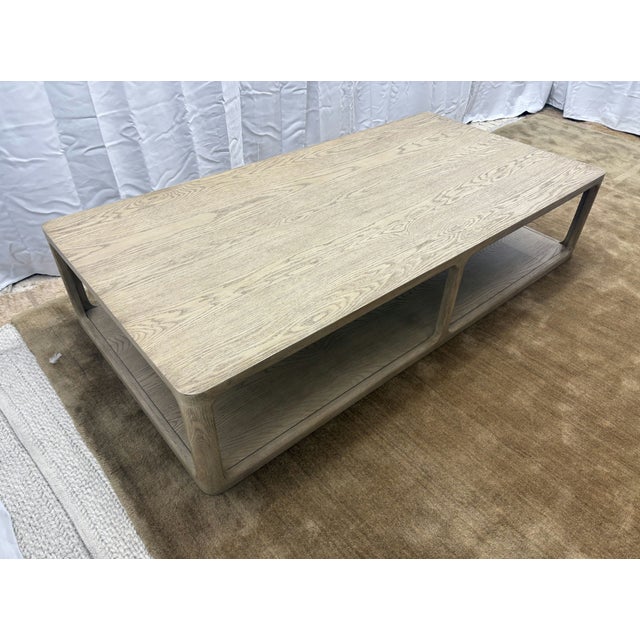 Rh Restoration Hardware Trieste Rectangular Coffee Table — 72” | Chairish