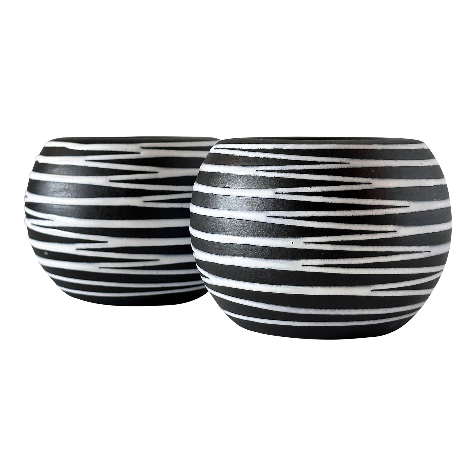Haeger Multi-Directional 3142 Candle Holder - Pair | Chairish