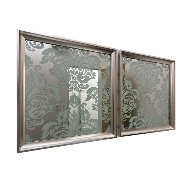 2000s Mirror Mirror on the Wall- Set of 2 | Chairish