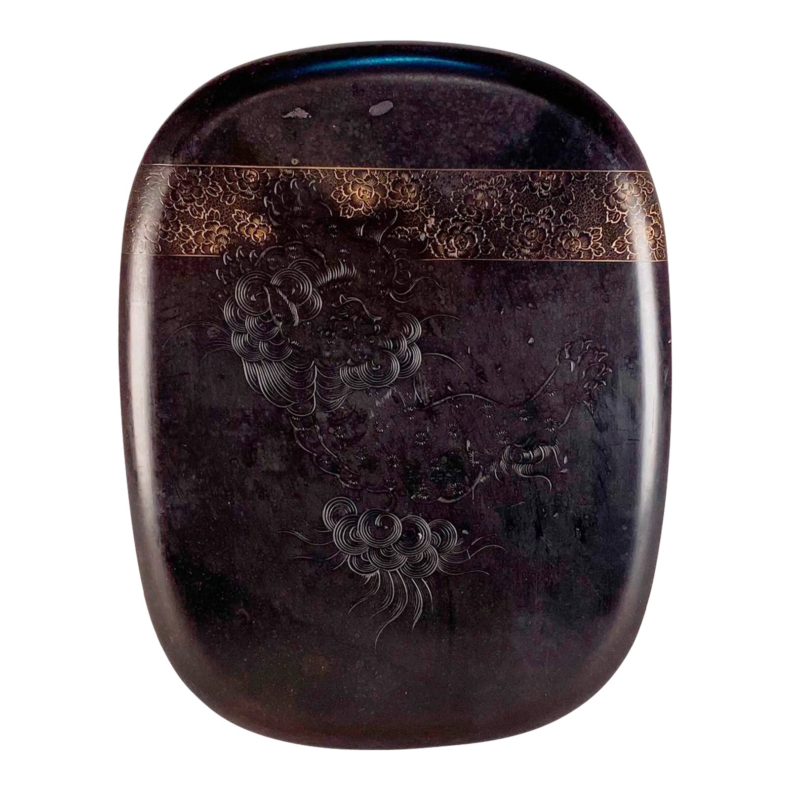 Lacquered Japanese Box With Tray Interior, Circa 1890 | Chairish