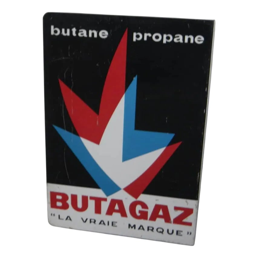 Double-Sided License Plate Butangas, 1970 | Chairish