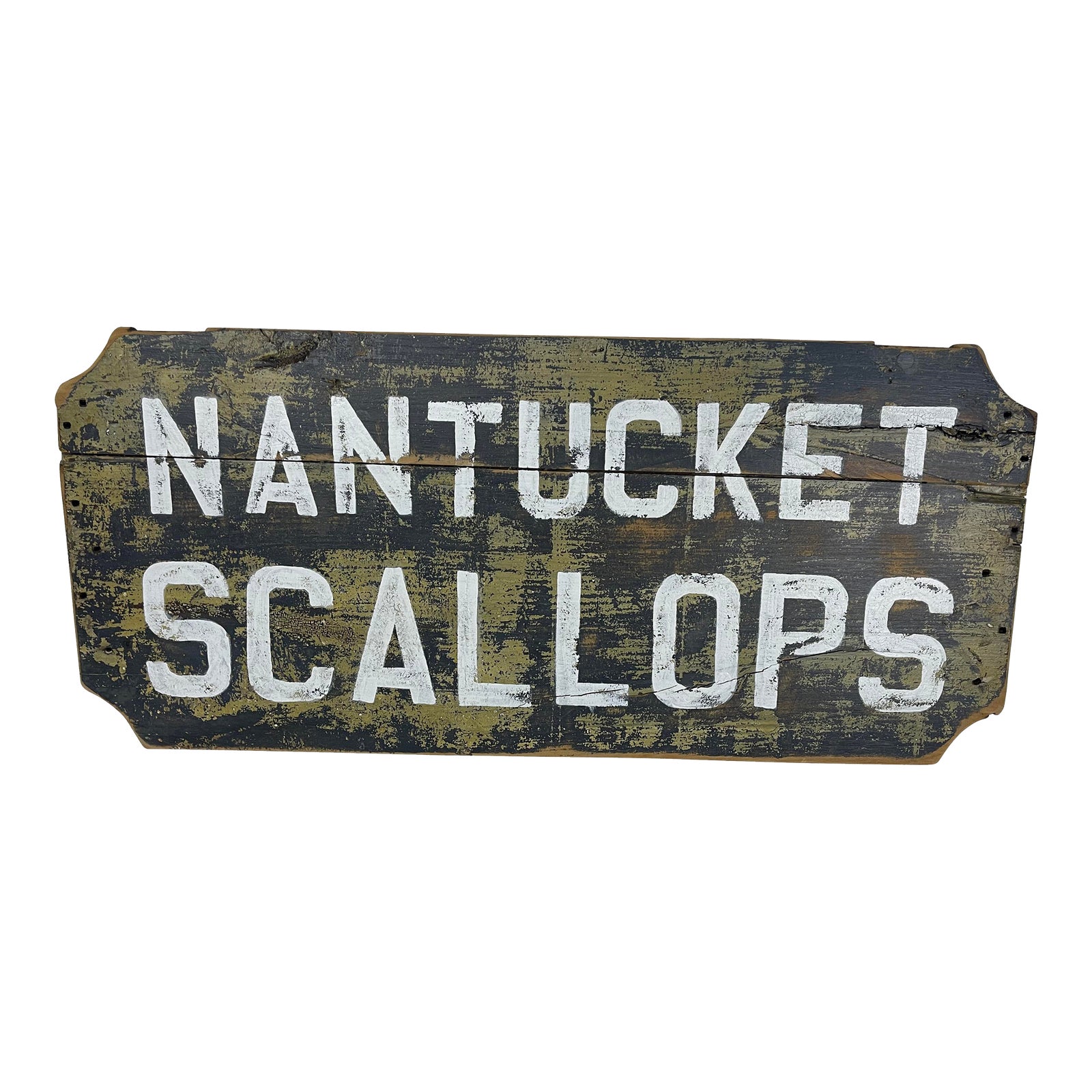 1950s Nantucket Scallop Sign | Chairish