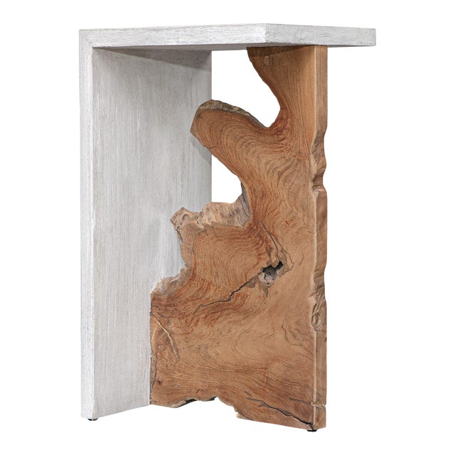 Intersect Modern Accent Table | Chairish