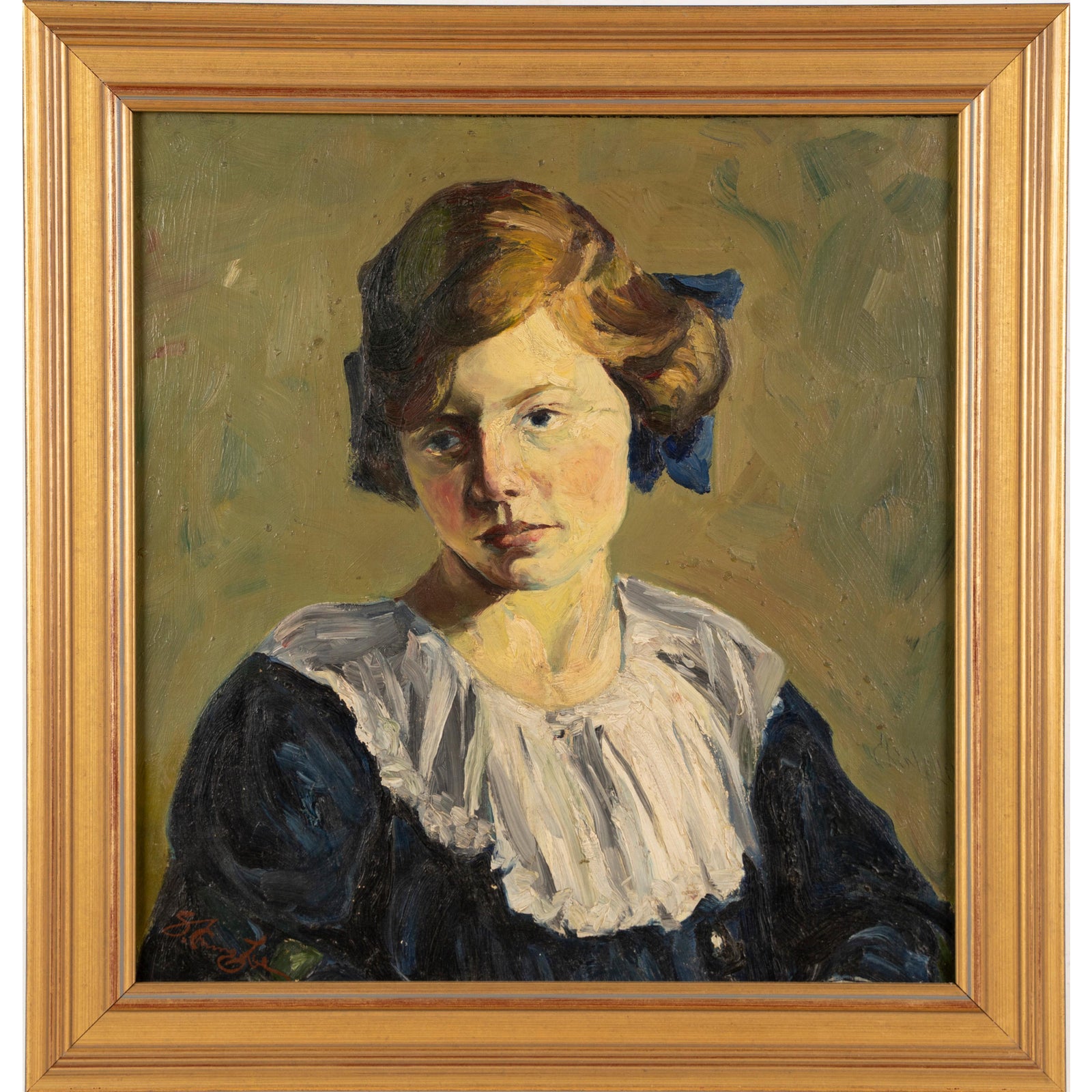 Chee Chin S Cheung Lee Antique Chinese American Impressionist Ashcan ...