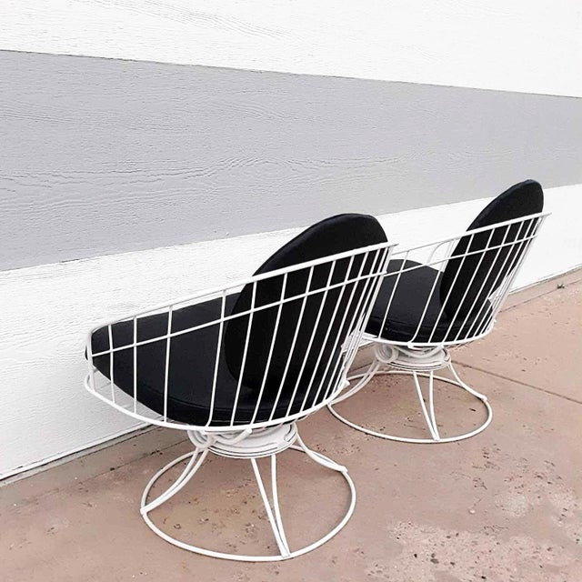 Homecrest Kingston Model 72 Swivel Rocker Barrel Back Chairs - Set of 2 ...