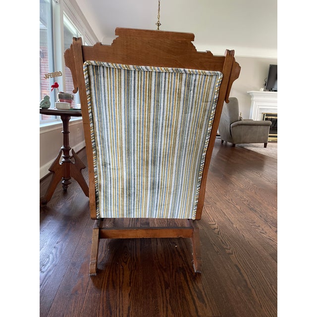 Late 19th Century Eastlake Platform Rocking Side Chair | Chairish