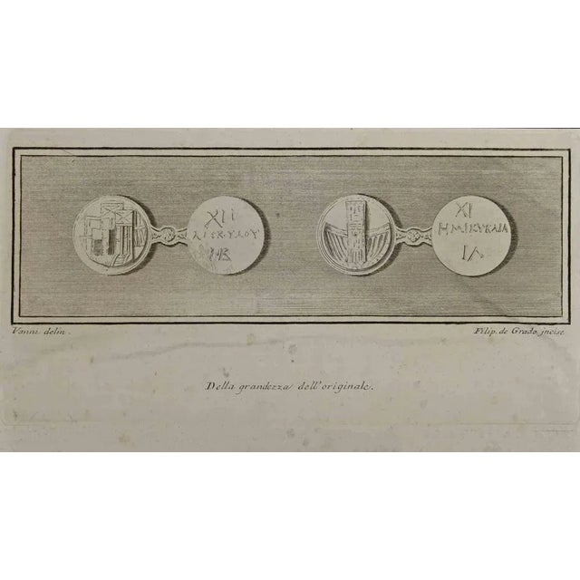 Filippo de Grado, Ancient Greek Coins, Etching, 18th Century | Chairish