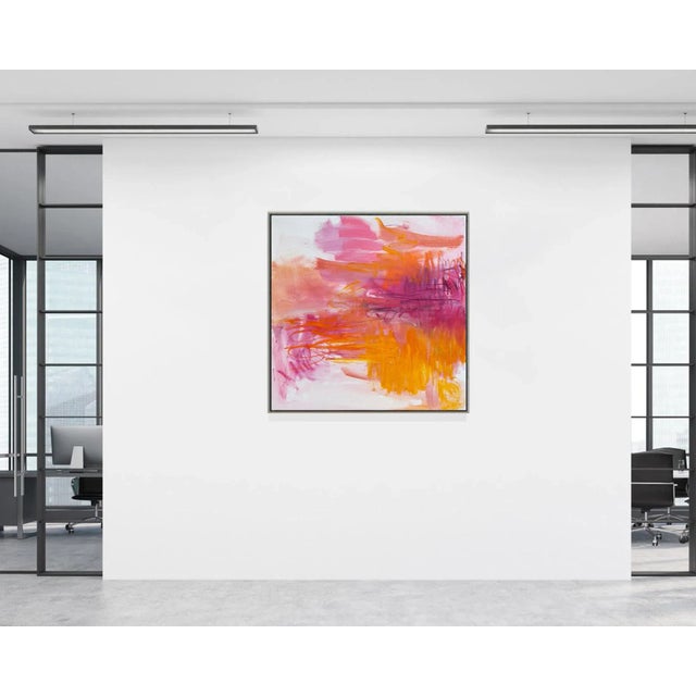 "Autumn Raging" by Trixie Pitts Minimalist Abstract Expressionist Oil ...