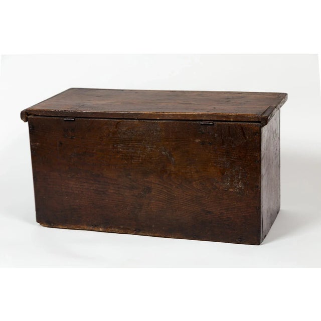 European Walnut Storage Chest, Early 19th Century | Chairish
