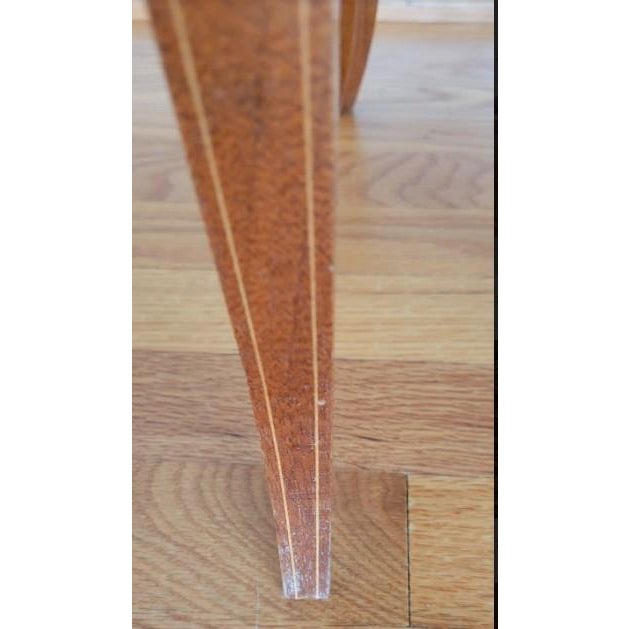 1950s Vintage Pair Italian Lacquered Top Small Music Box Tables | Chairish