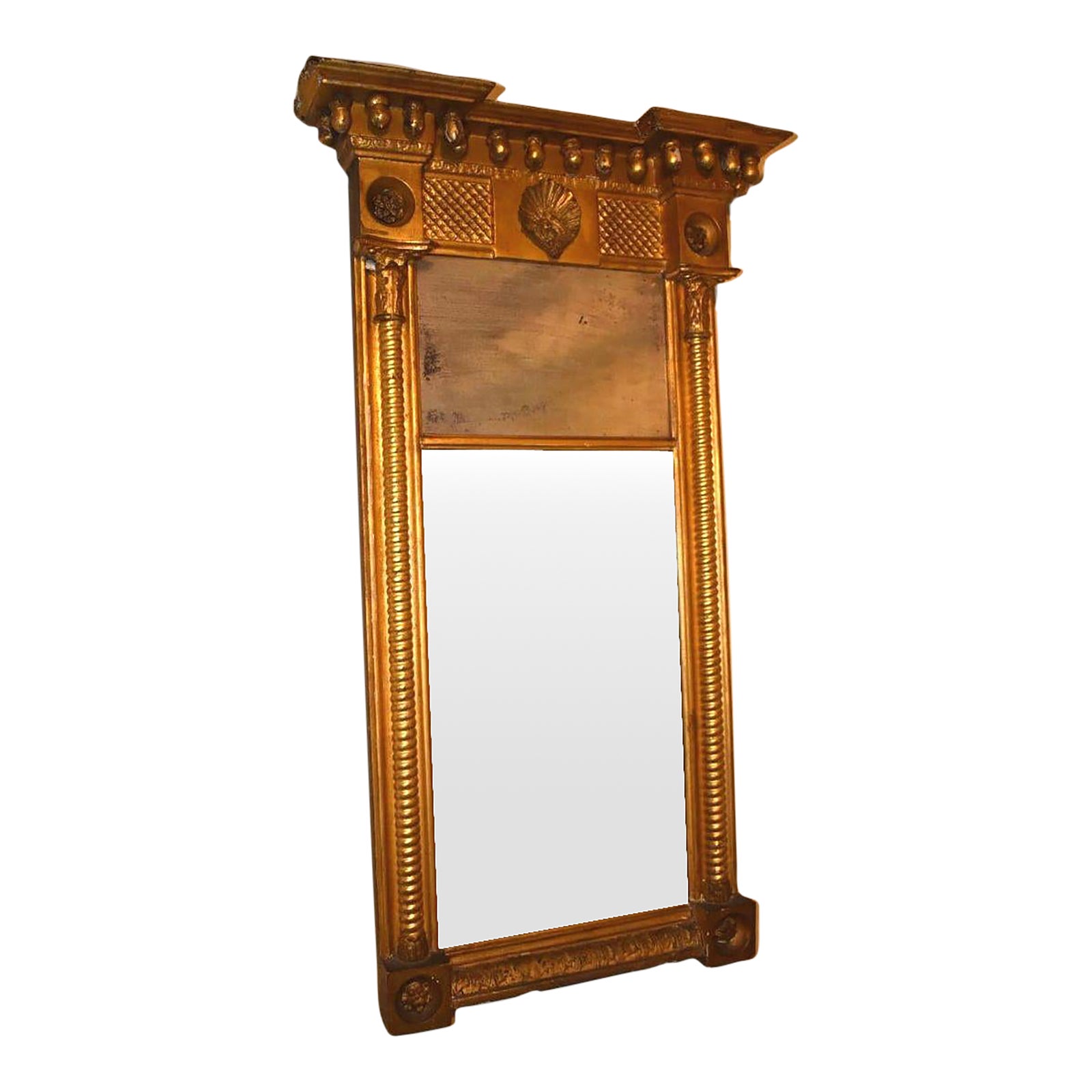 Large Federal Pier Mirror Circa 1800 | Chairish