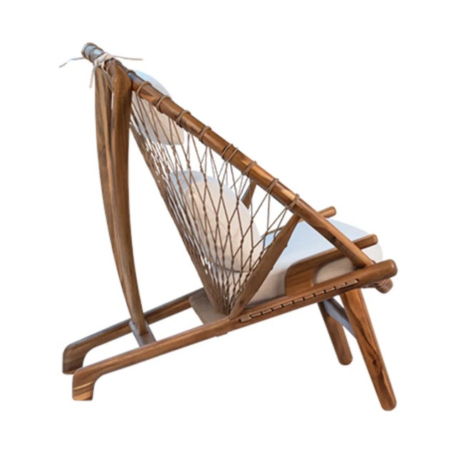 Mayan Sunset Rope Chair | Chairish