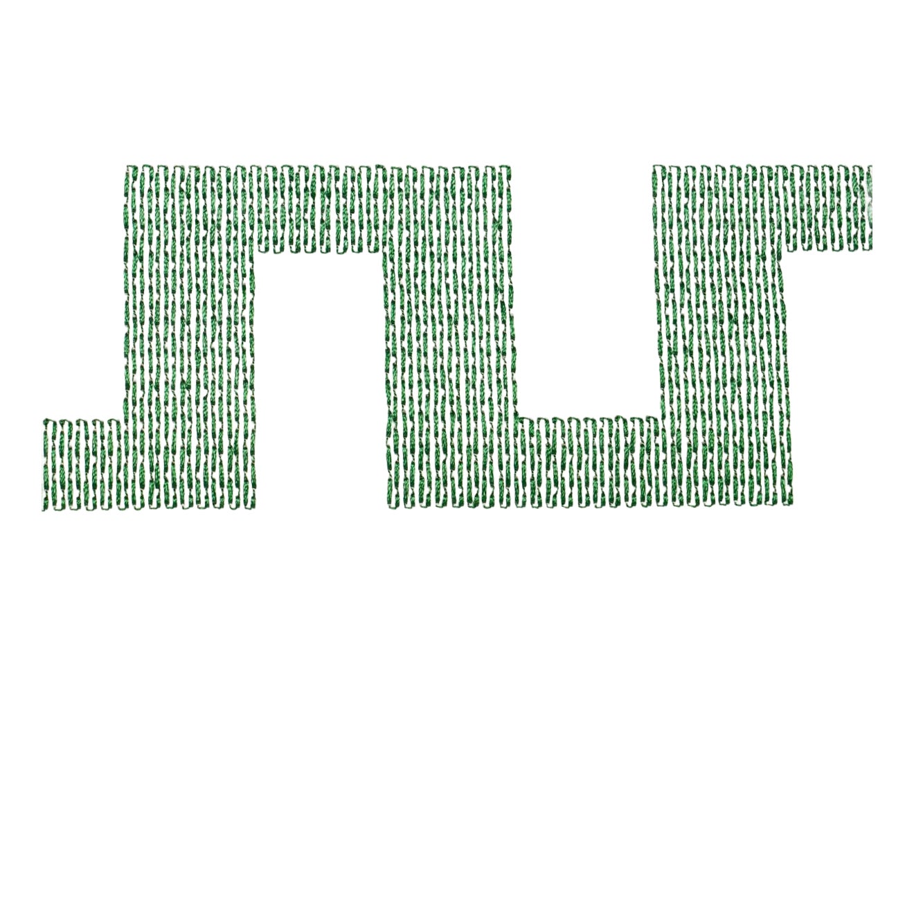 SAMPLE - Schumacher Matrix Tape Wide In Green | Chairish