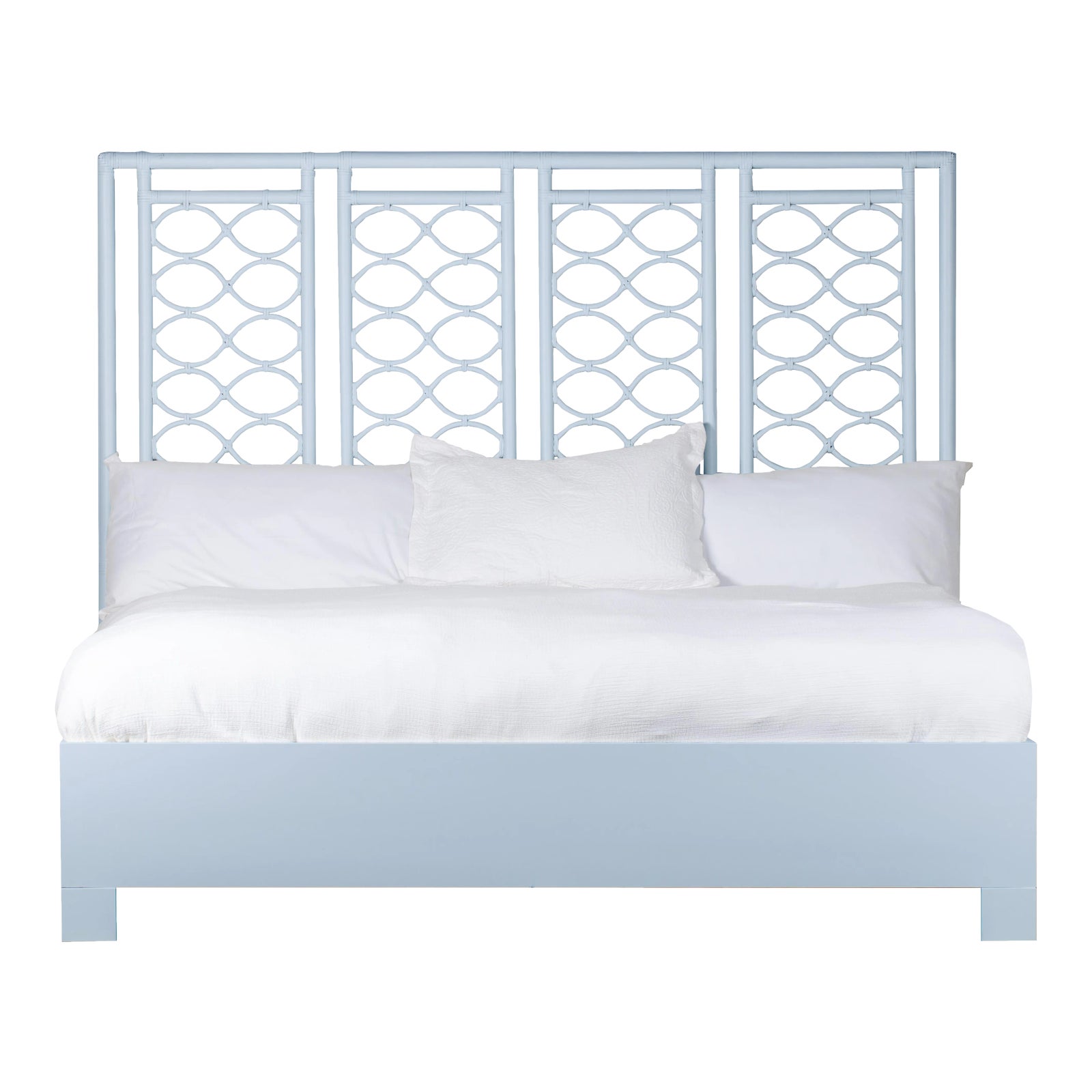 Infinity Bed King - Blue | Chairish