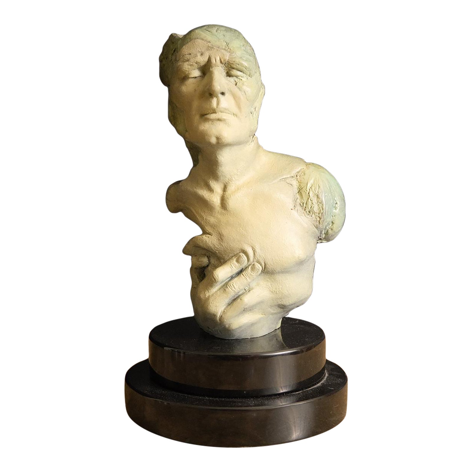 Late 20th Century Seth Vandable "Male Torso" Bronze Sculpture – Limited ...