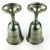 Vintage Pair of Preisner Pewter Wine Goblets 2037 | Chairish
