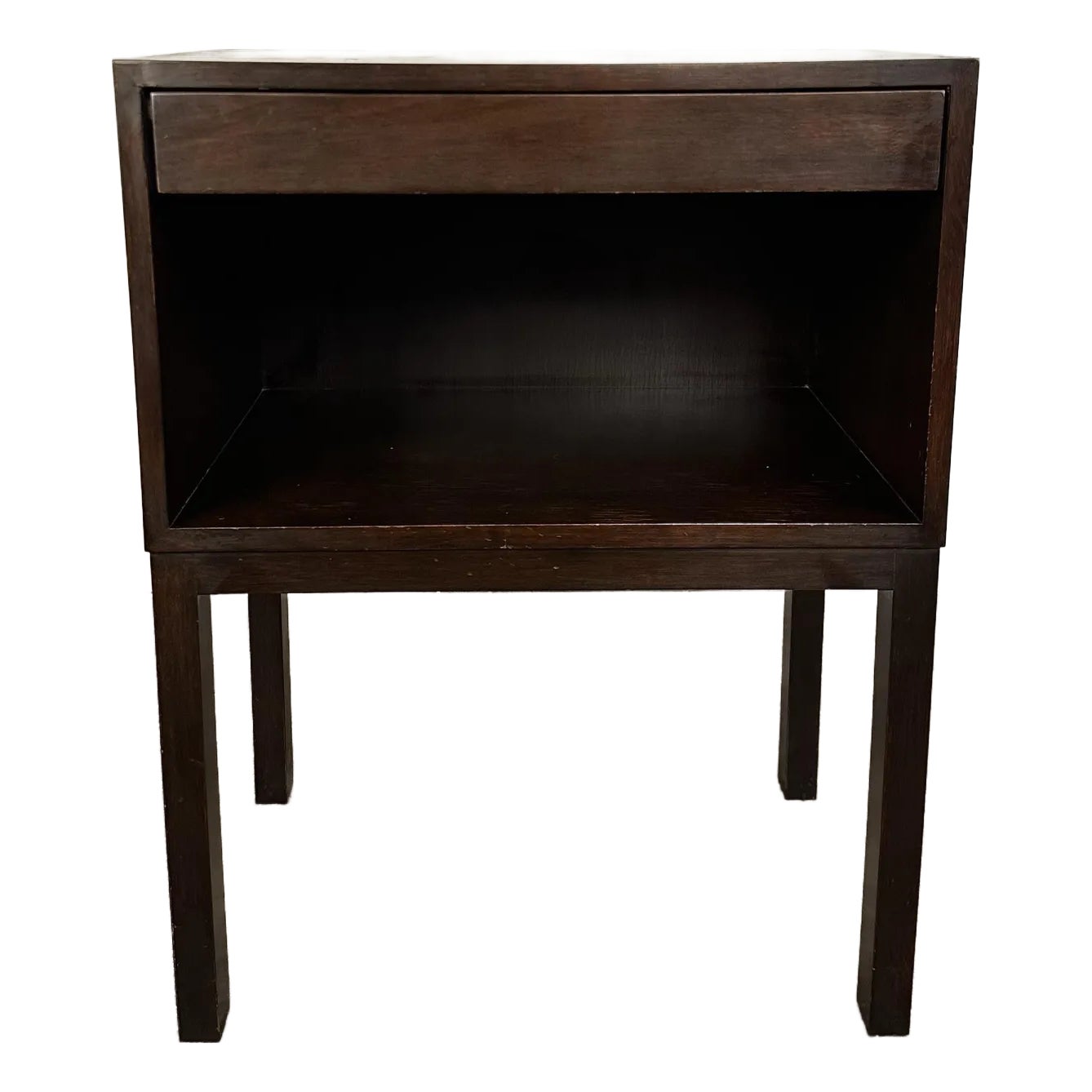 Mid-Century Edward Wormley for Dunbar Nightstand | Chairish