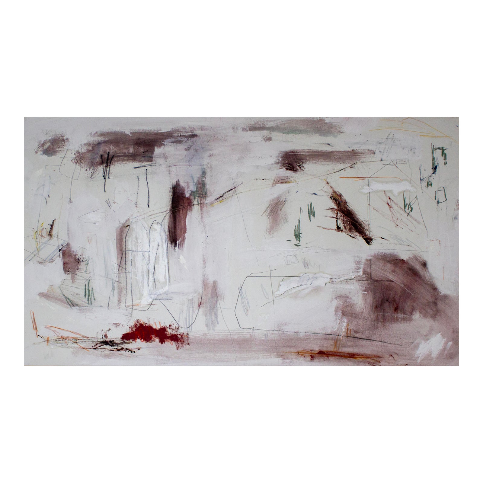 "Anguish Revisited" Original Abstract Painting by Brian Jerome | Chairish