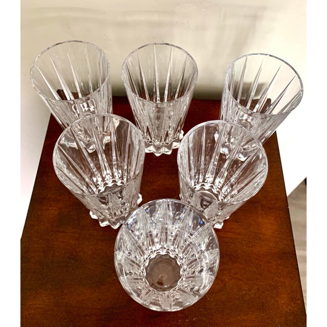 Rosenthal Design Tall Crystal Water Glasses Set Of 6 Chairish