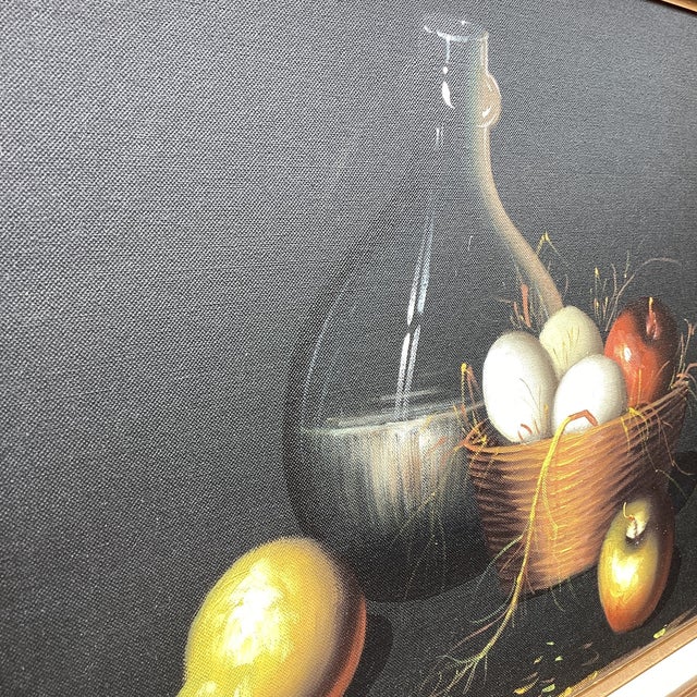 Mid 20th Century French Artist Violette De Mazia Framed Painting on ...