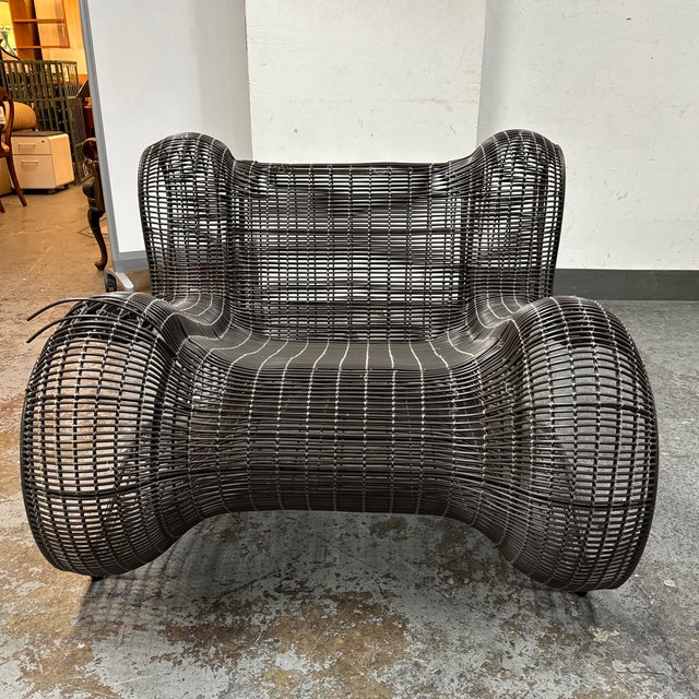 Janus Et Cie Kenneth Cobonpue Pigalle Lounge Chair | Chairish