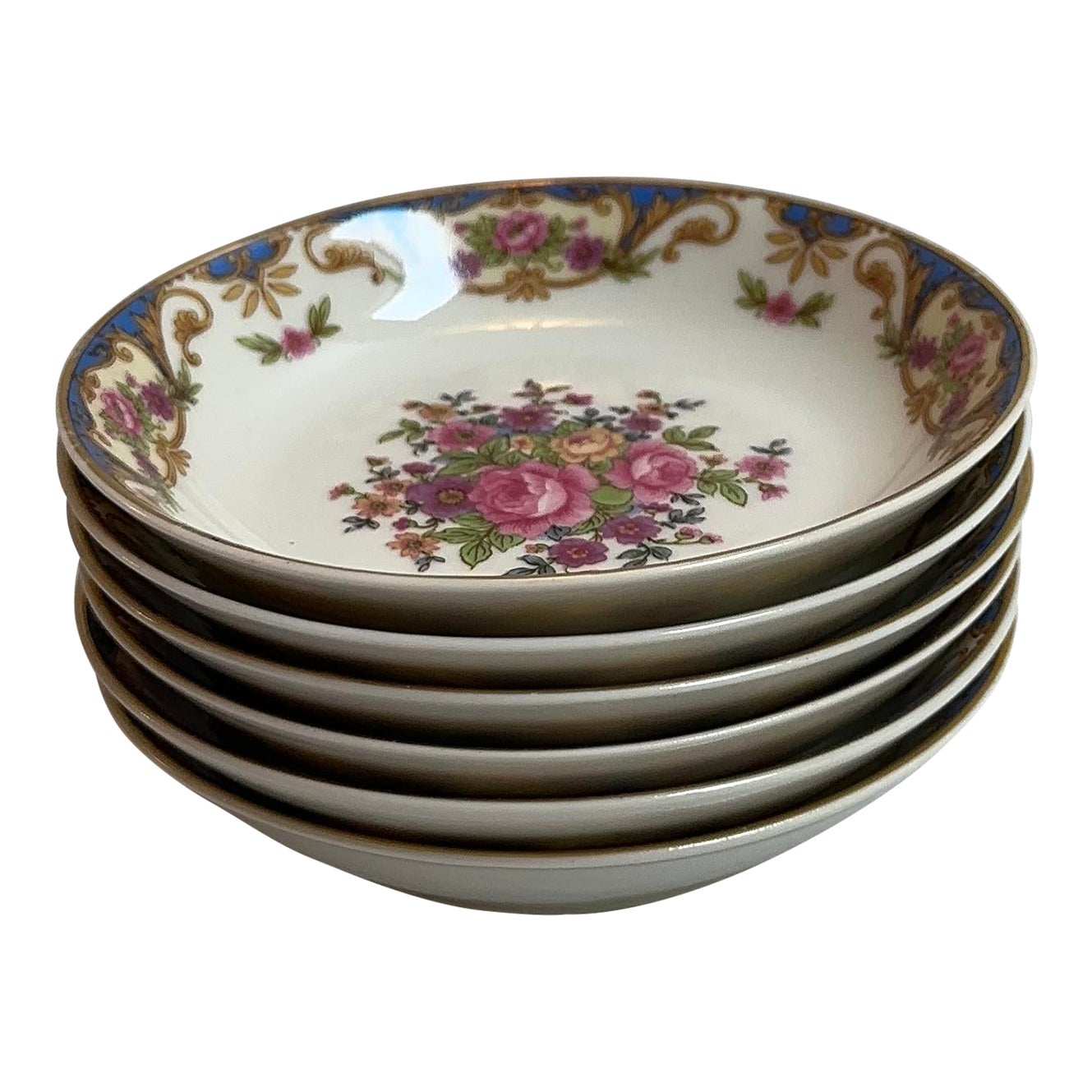 Antique 1900's Gda France Ch Field Haviland Limoges Berry Bowls- Set of ...