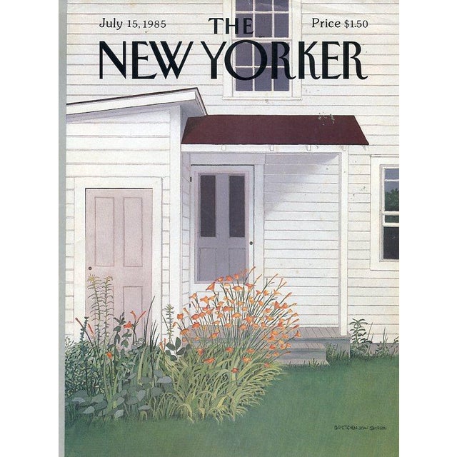 1985 Vintage New Yorker Cover, July 15 (Gretchen Dow Simpson), Original ...