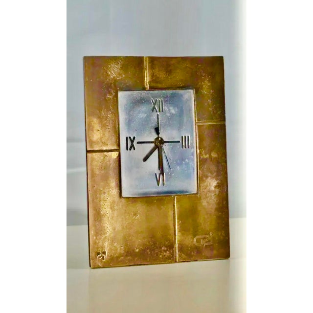 Table Clock Large Model by David Marshall for Marshall Studios, Spain ...