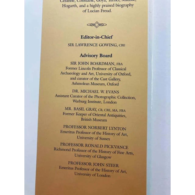 A History of Art by Lawrence Gowing Large Heavy Art Table Book | Chairish