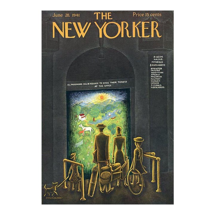 1941 Vintage New Yorker Cover, June 28 (Christina Malman), Original New ...
