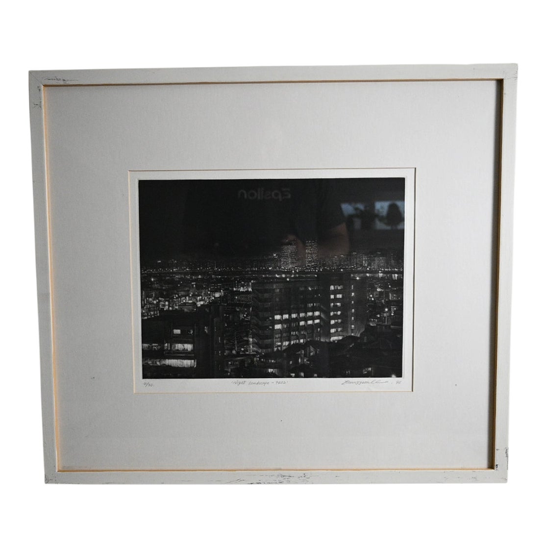 Kim Seung Yeon "Night Landscape" Signed Mezzotint (1994) - Contemporary ...