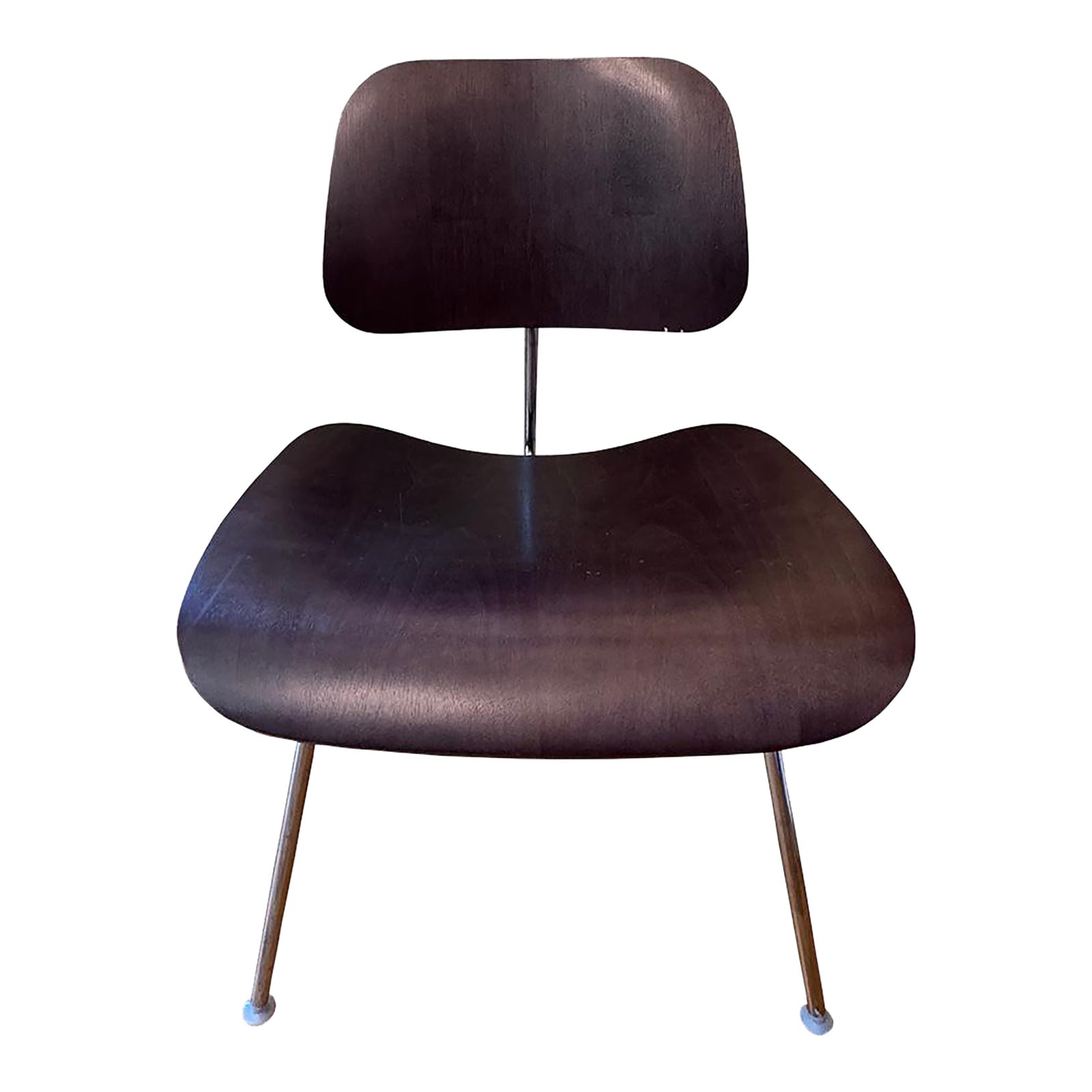 Eames Molded Plywood Dining Chair Metal Base | Chairish
