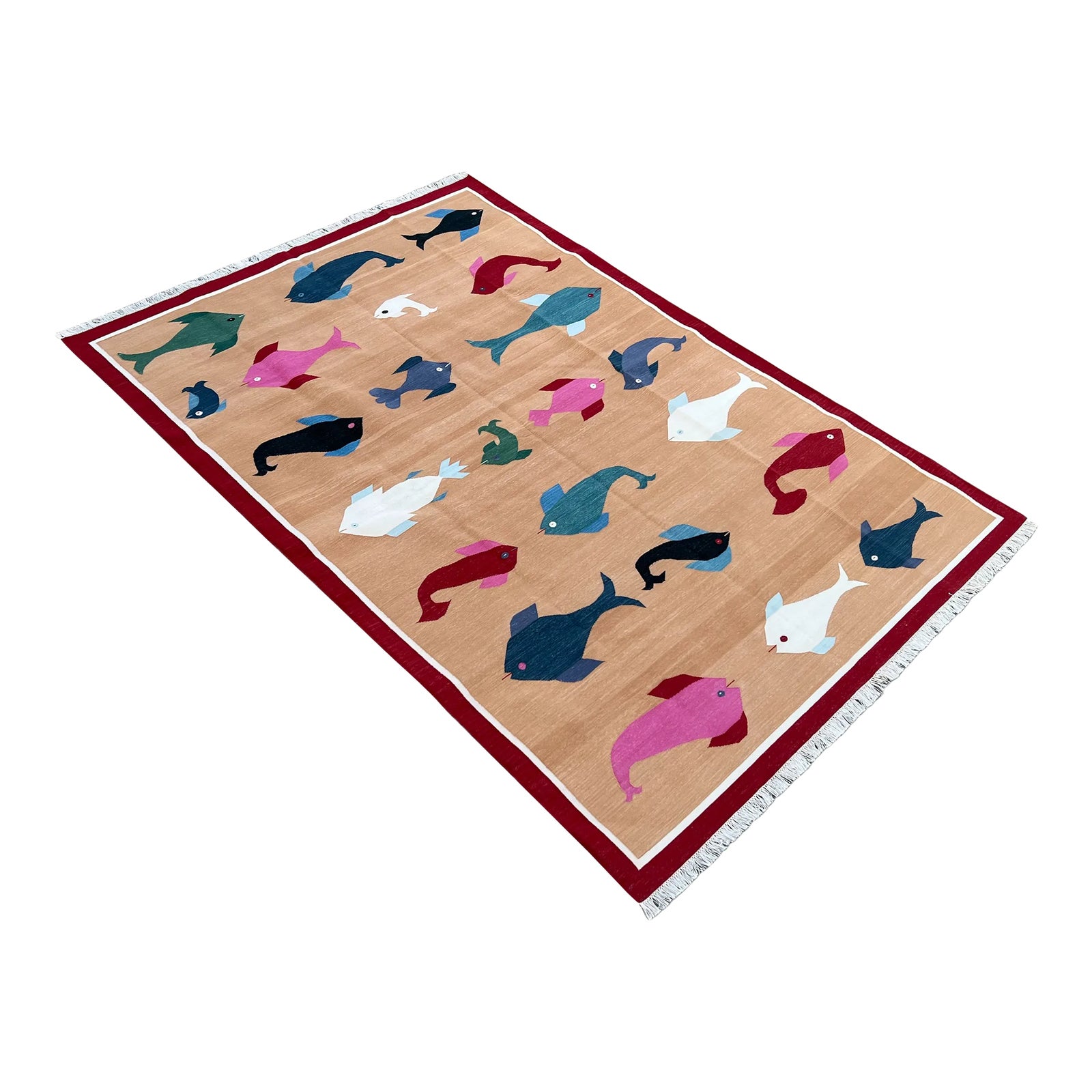 Not Yet Made - Made To Order Handmade Cotton Natural Vegetable Dyed Rug ...