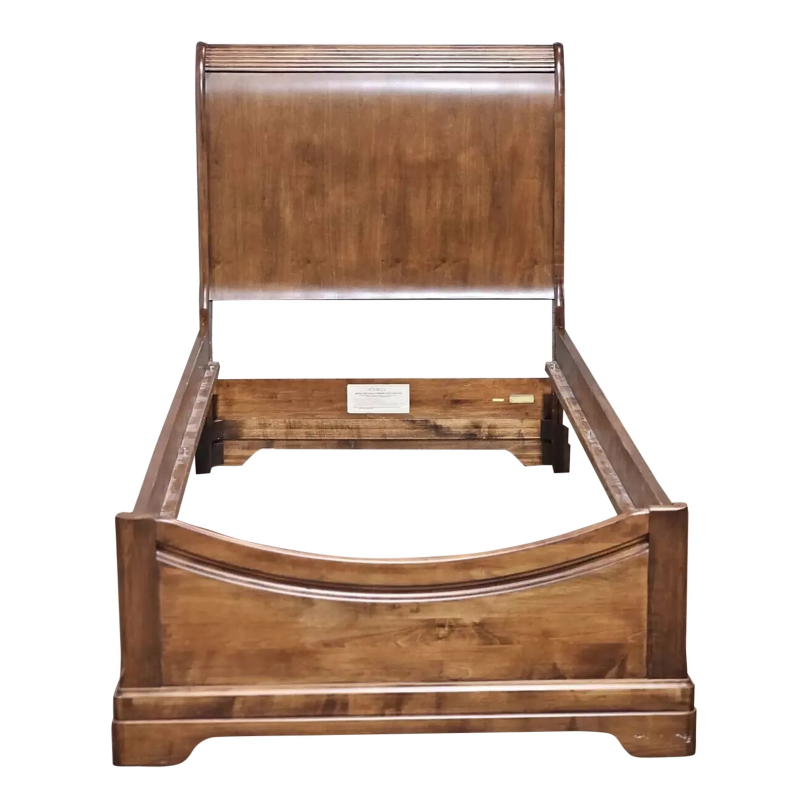 Stickley Antiquities Collection Solid Cherry Twin Bed Frame | Chairish