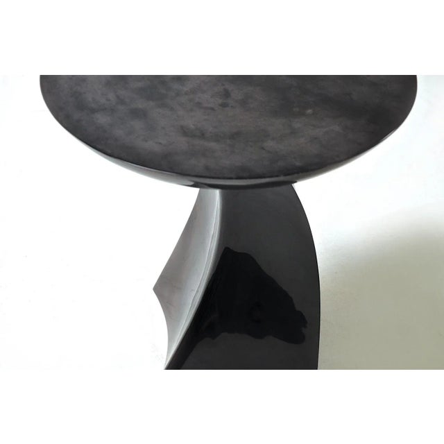 Tuxedo Parchment Table | Chairish