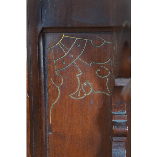 Antique Victorian Eastlake Mahogany Hall Parlor Entry Vanity Pier ...