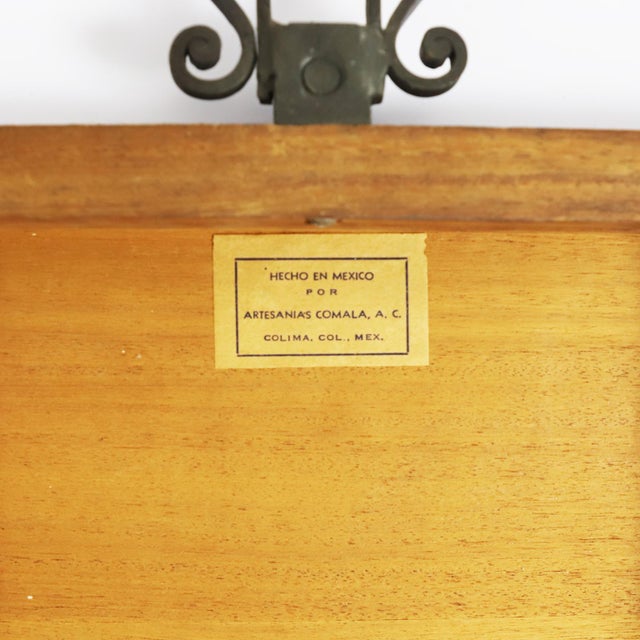 Circa 1960s Decorative Frame Hand Painted by Alejandro Rangel Hidalgo ...
