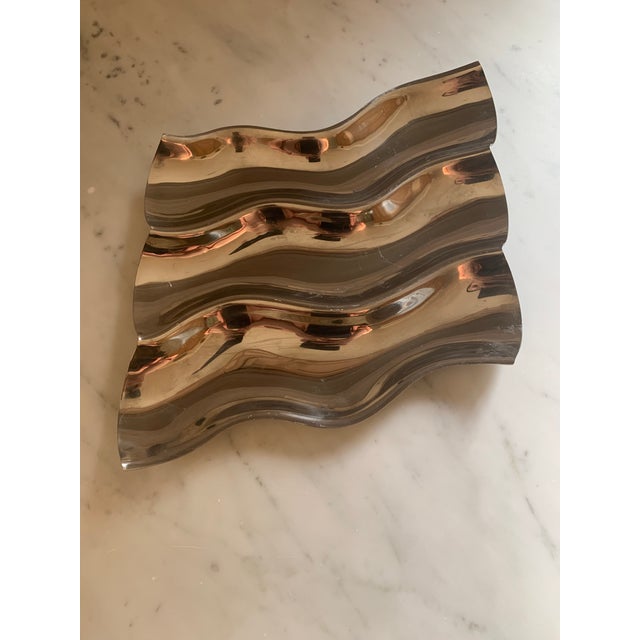 1970s Sergio Asti for Icm Italy Silver Boca Fruit Bowl | Chairish