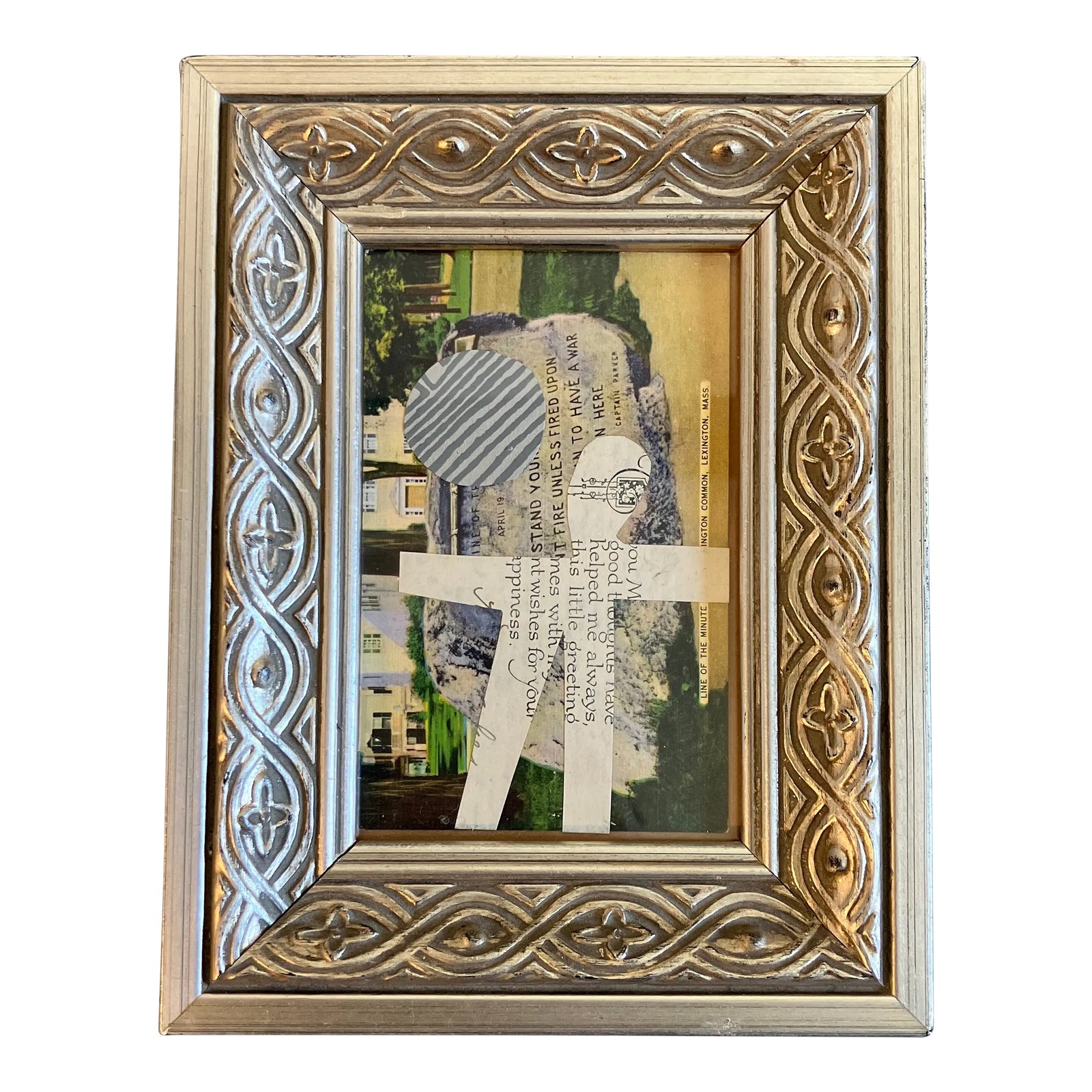 Contemporary Original Wayne Cunningham Abstract Collage | Chairish