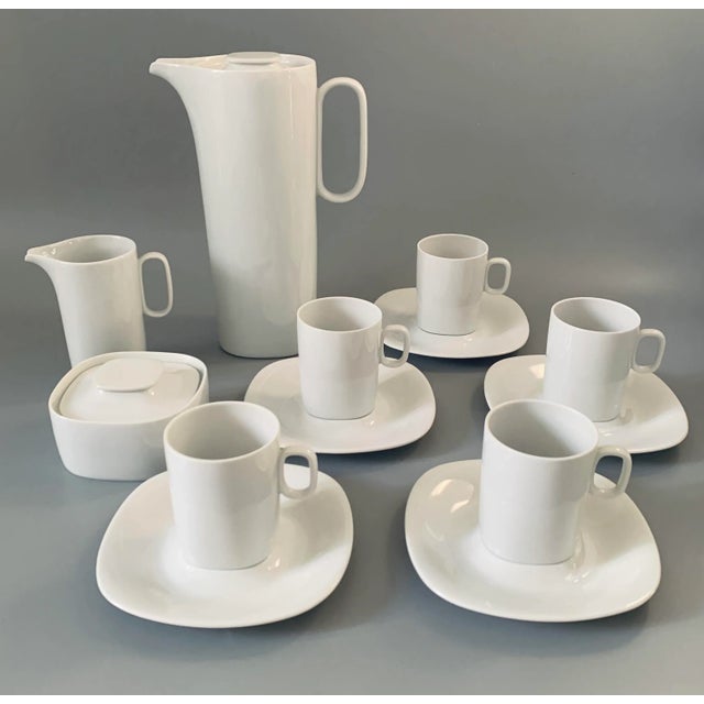 1970s Mid Century Modernist Espresso Coffee Service Block by Gerald ...