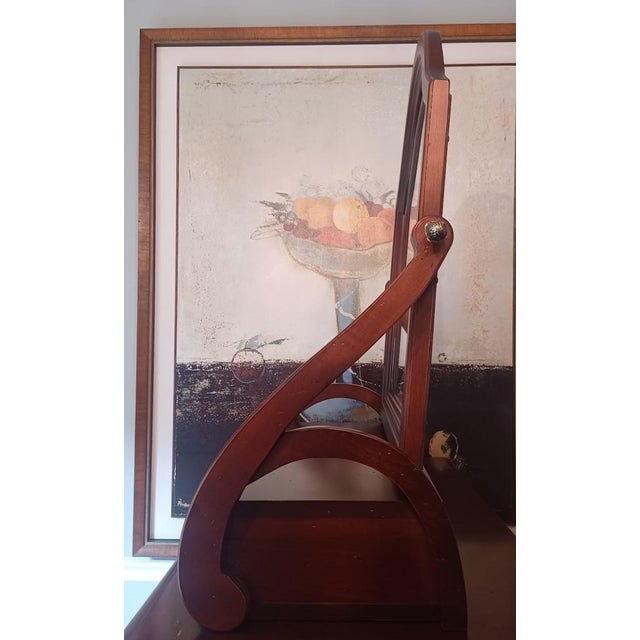2000s British Classics Dresser Topper Mirror by Ethan Allen | Chairish