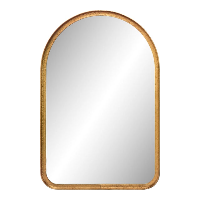 Arch Mirror in Gold | Chairish