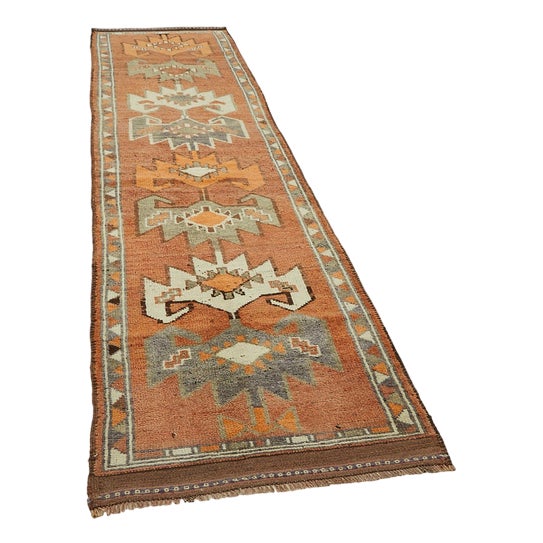 Red Bohemian Runner Rug | Chairish